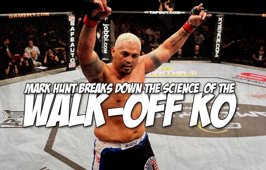 Mark Hunt explains the science and existential purpose of a walk-off KO ...