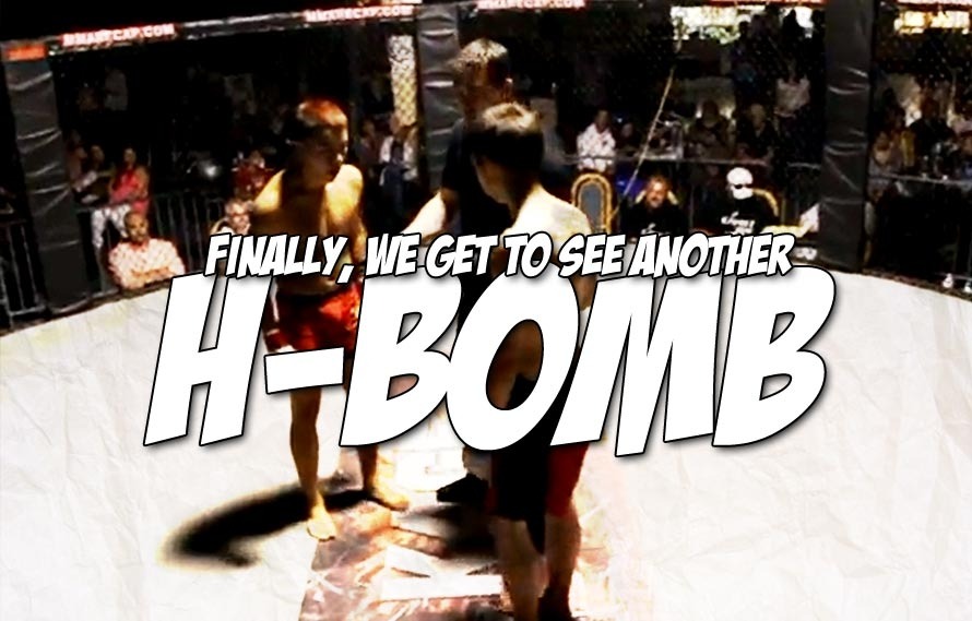 The first punch knocked this guy out, the second punch was just ...