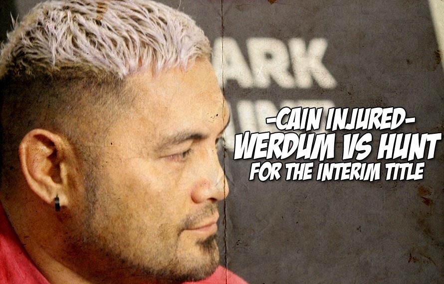Cain Velasquez injured again, Werdum faces Mark Hunt at UFC 180 for ...