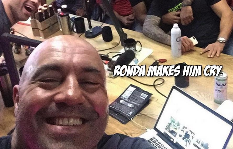 Joe Rogan is crying because of Ronda's win over Bethe Correia | MiddleEasy