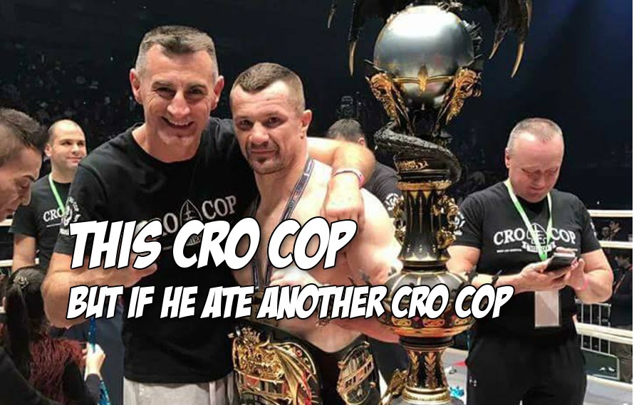 This pic of a 285 pound jacked Cro Cop proves he's not retired, give ...