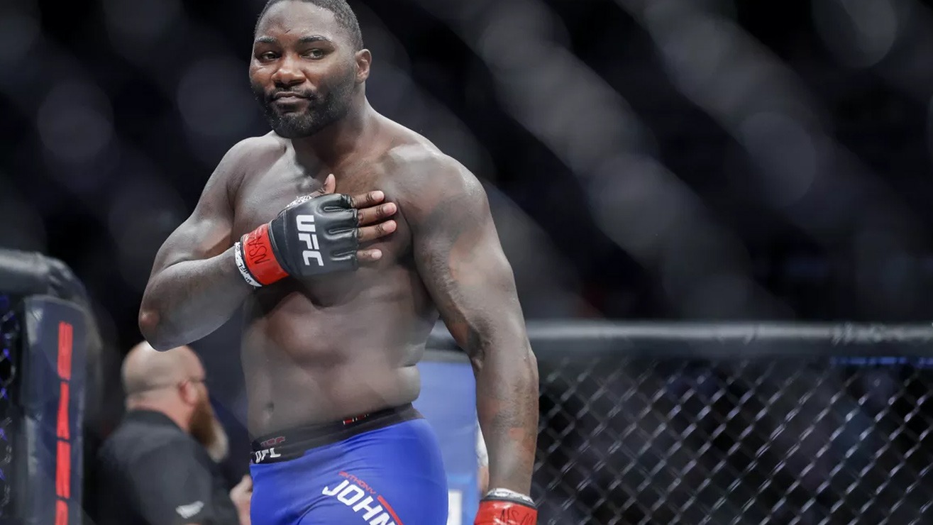 Weightlifting Video! Anthony Johnson Is Jacked Like A Rock! | MiddleEasy