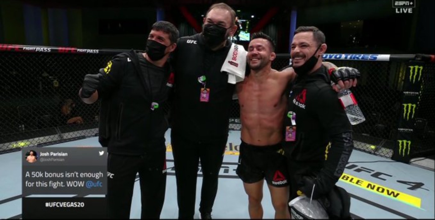 UFC Vegas 20 Results: Pedro Munhoz Destroys Jimmie Rivera's Calf, Wins ...