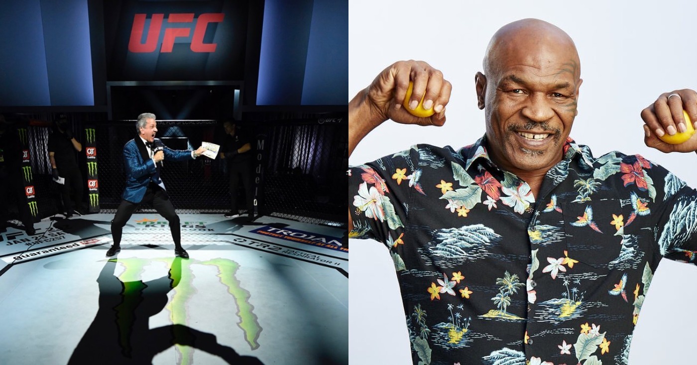 Bruce Buffer Give Iconic Introduction To 'Iron' Mike Tyson | MiddleEasy