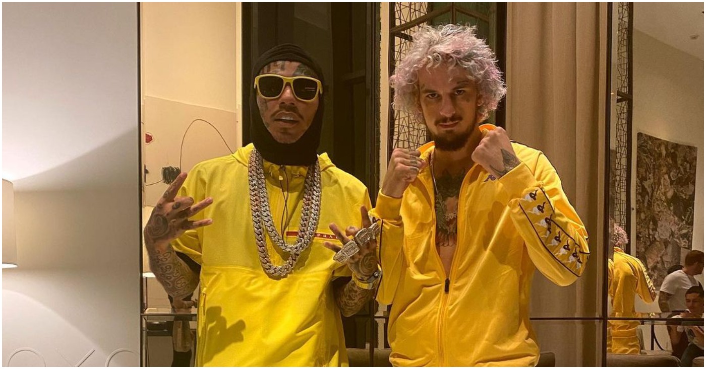 (Photo) "Sugar" Sean O'Malley Gets Tekashi 6ix9ine Logo Tattoo