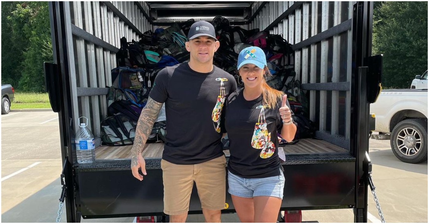 Dustin Poirier's "The Good Fight Foundation" Donates 1,000 Back-to ...