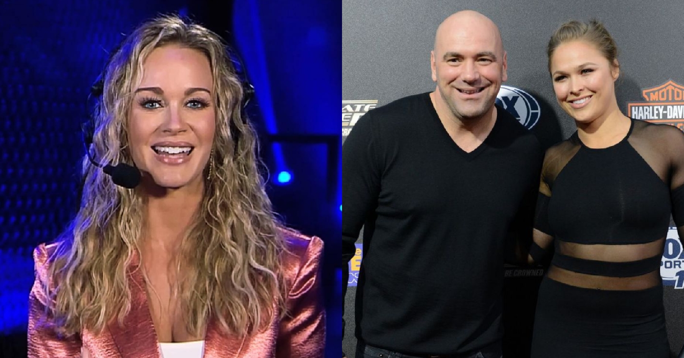 Dana White Calls Laura Sanko 'The Ronda Rousey Of Commentators ...