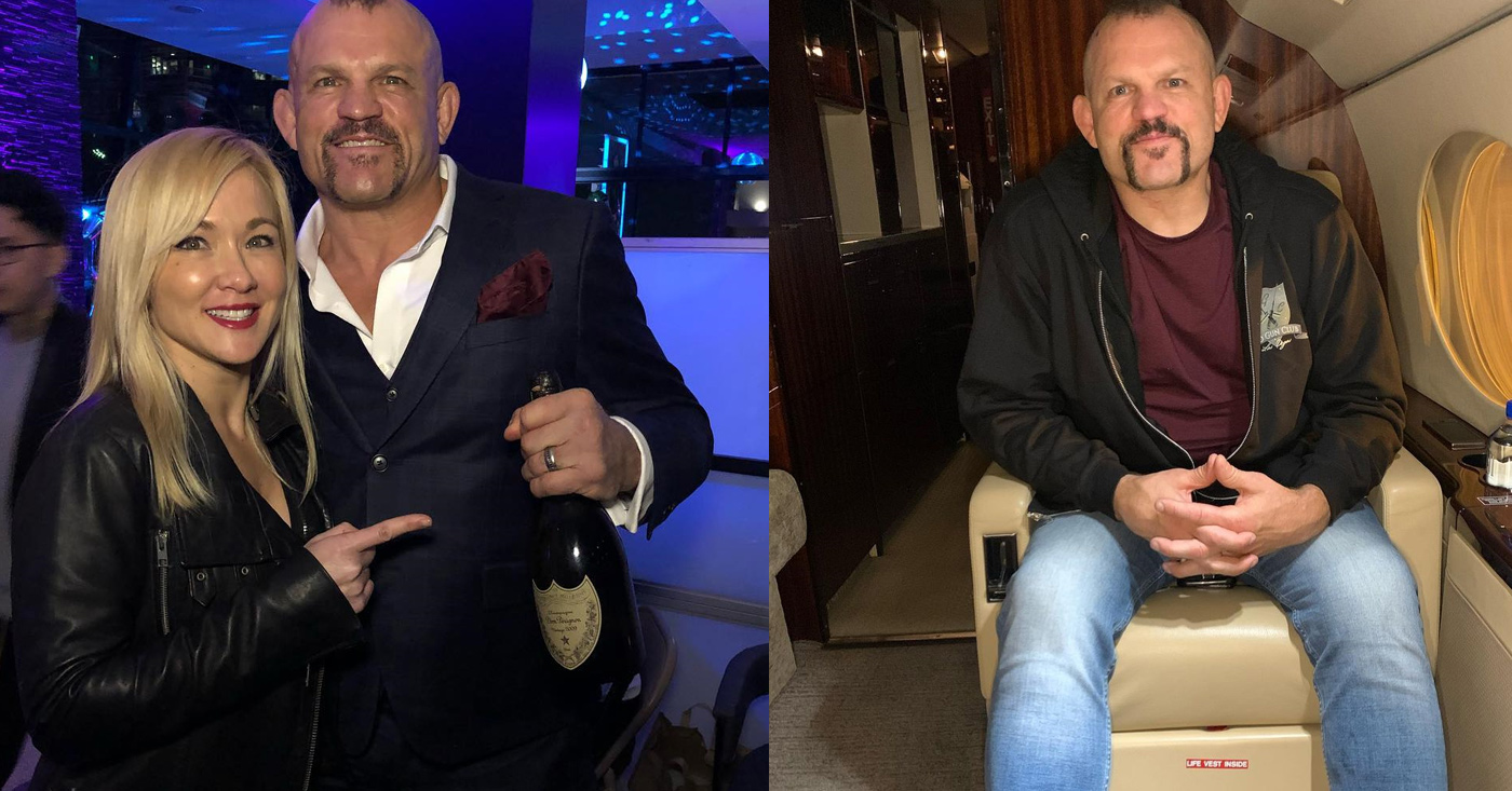 Chuck Liddell And Wife Drop Restraining Orders, Come To Custody ...