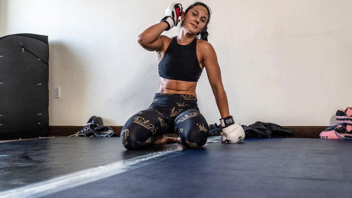 UFC Fighter Cheyanne Vlismas Claims She's Been Hiding, Husband Fires Back