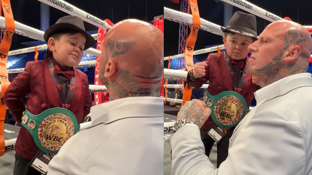 (Video) Abdu Rozik Lands A "Punch" During Staredown With 6'8 Mastodon ...