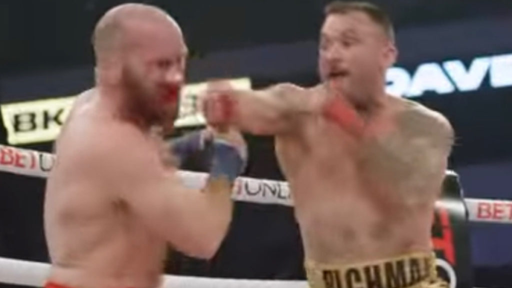 Mike Richman Savagely TKO's Dave Rickels In 2 Rounds - BKFC 23 Results ...