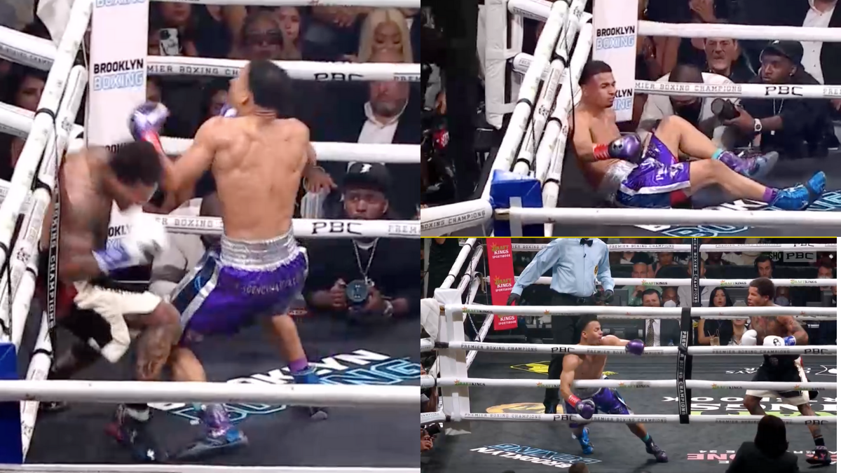 Gervonta Davis Sets Up Huge Punch To Knockout Rolando Romero - Results ...