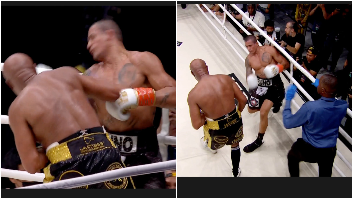 Anderson Silva Outclasses Bruno Machado In Boxing Exhibition Match ...