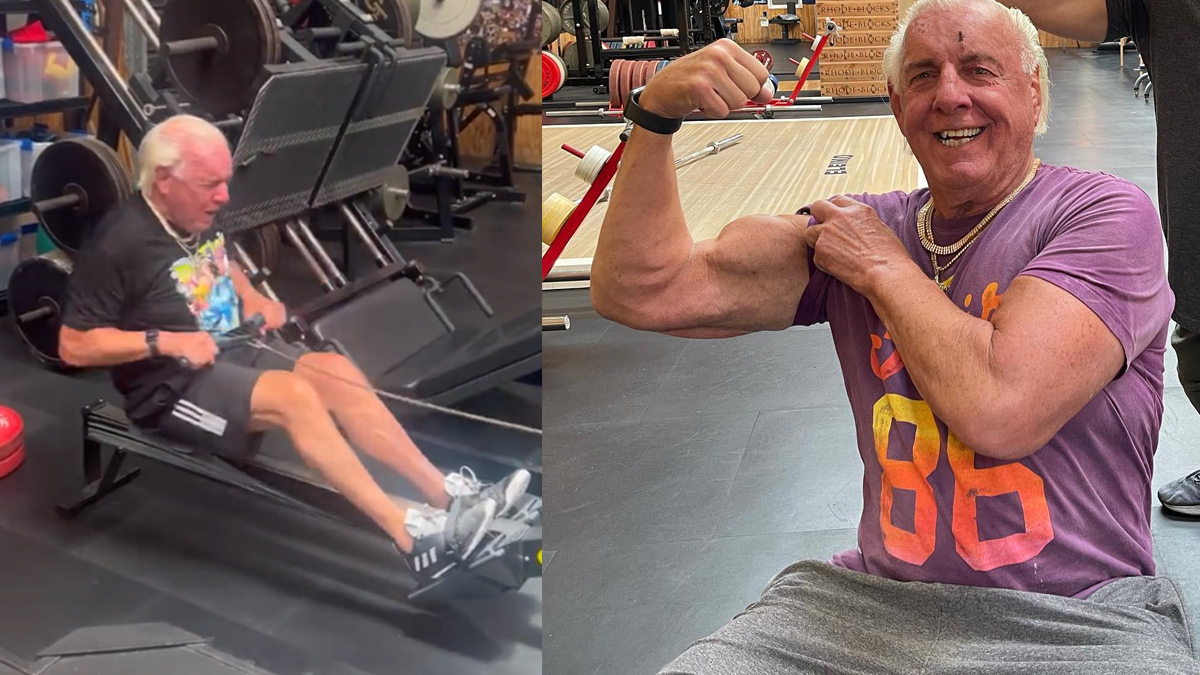 Ric Flair Stuns Fans With Insane Workout Routine At 73-Years-Old (Video)