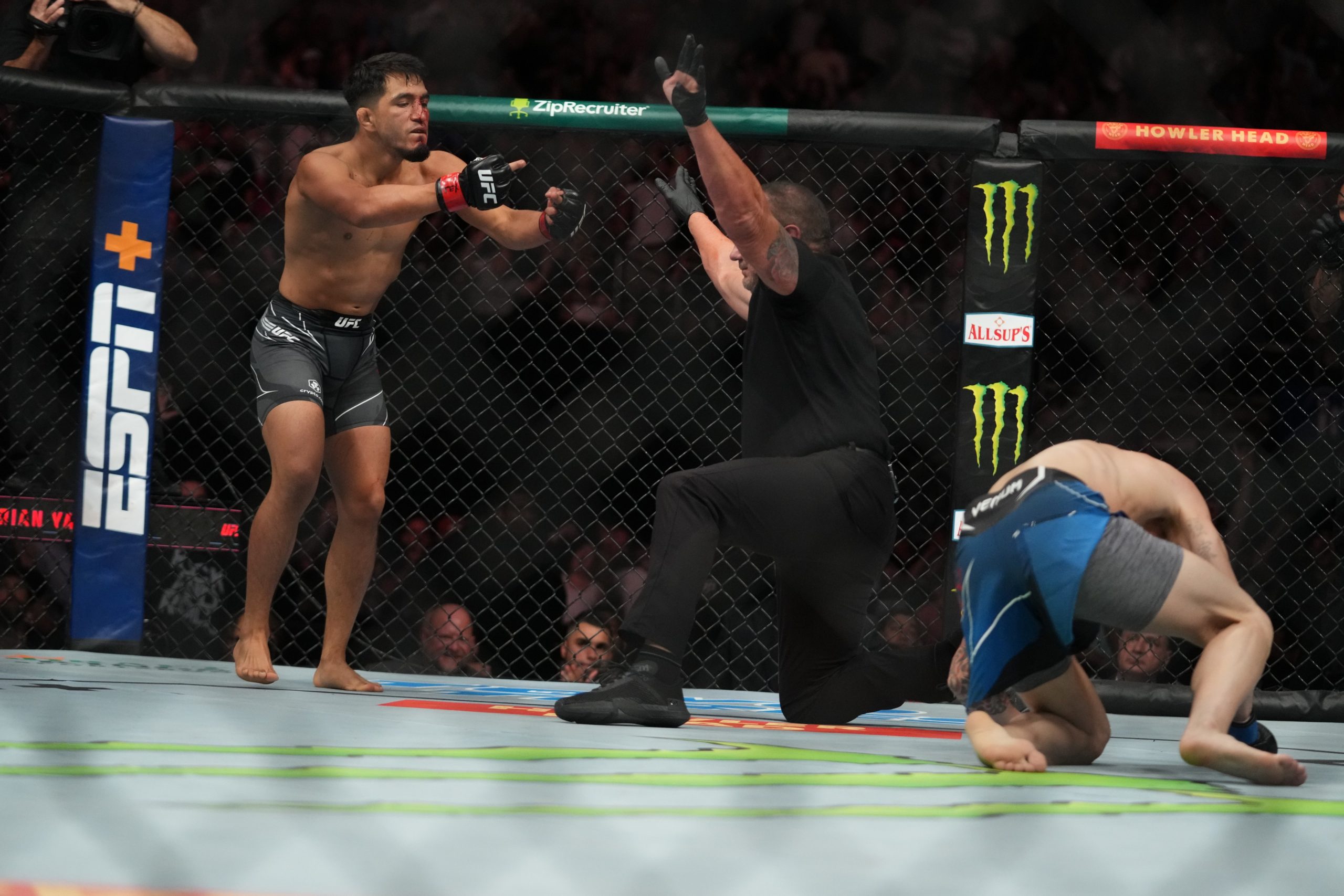 Fighters Celebrate Adrian Yanez's Savage KO Win Over Tony Kelley At UFC ...