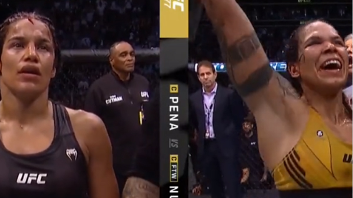 Dana White Says Julianna Pena 'Got A Big Chunk Missing From Her ...