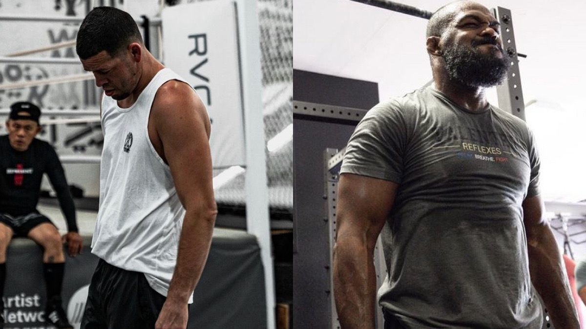 Nate Diaz Says Jon Jones Is Out Of The GOAT Conversation Because Of ...