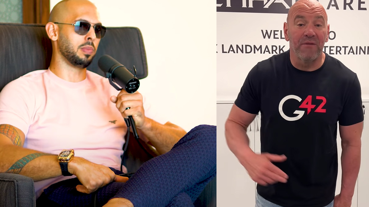 Andrew Tate Says He 'Never Officially Retired', Lauds Dana White For ...