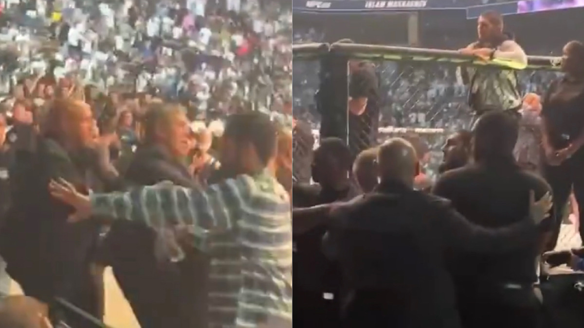 (Video) Khamzat Chimaev Gets Into Heated Altercation With Abubakar ...