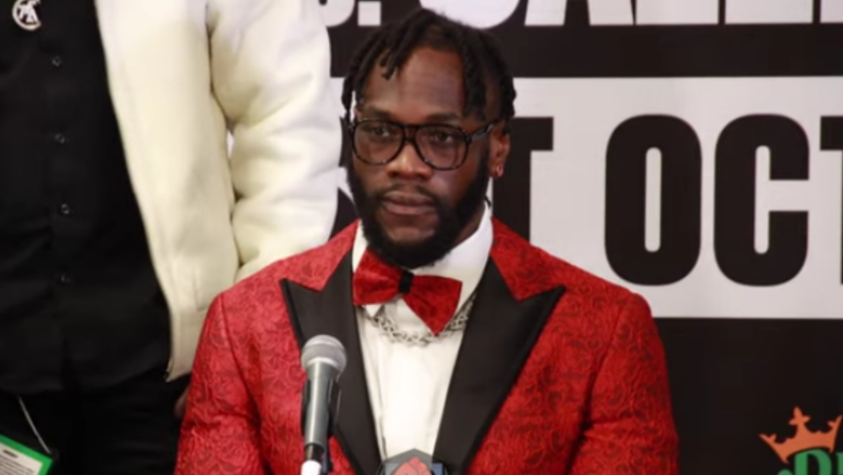 Deontay Wilder Delivers Heartfelt Message Following First-Round ...