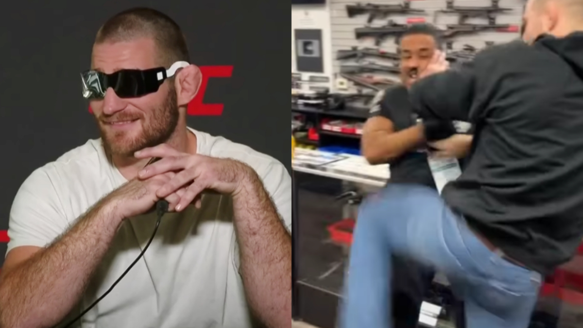 Sean Strickland Knocks Viral Self-Defense TikTok Star Dale Brown Into ...