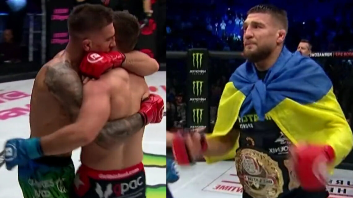 Yaroslav Amosov Puts on MMA Clinic, Unifies Titles With Domination of Logan Storley - Bellator ...
