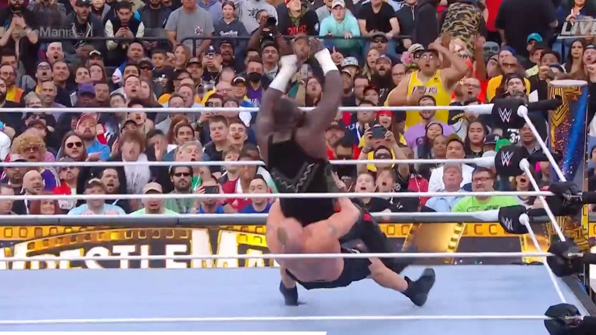 Watch: Brock Lesnar Flips 7-Foot-3 And 400-Pound Opponent 3 Times At ...
