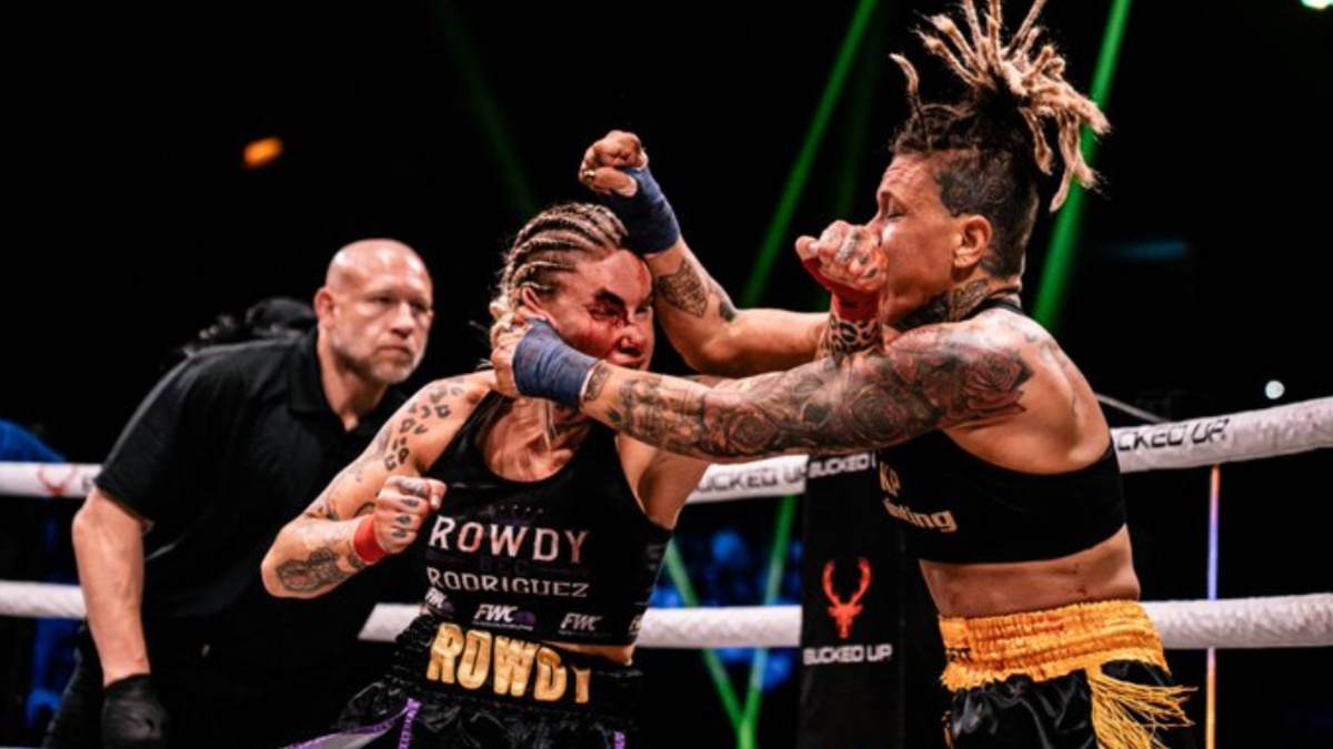 Christine Ferea Retains Flyweight Title with Second-Round TKO of Bec Rawlings - BKFC 41 Results ...