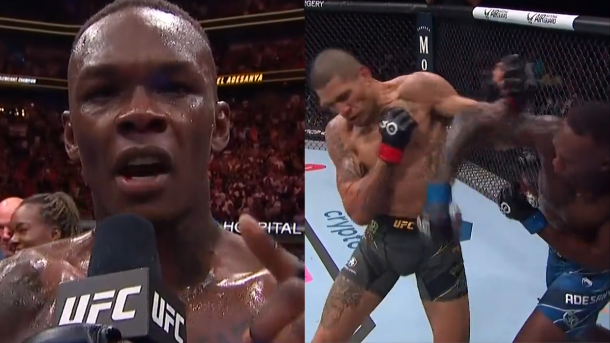Israel Adesanya Regains Title with Vicious KO of Alex Pereira - UFC 287 ...
