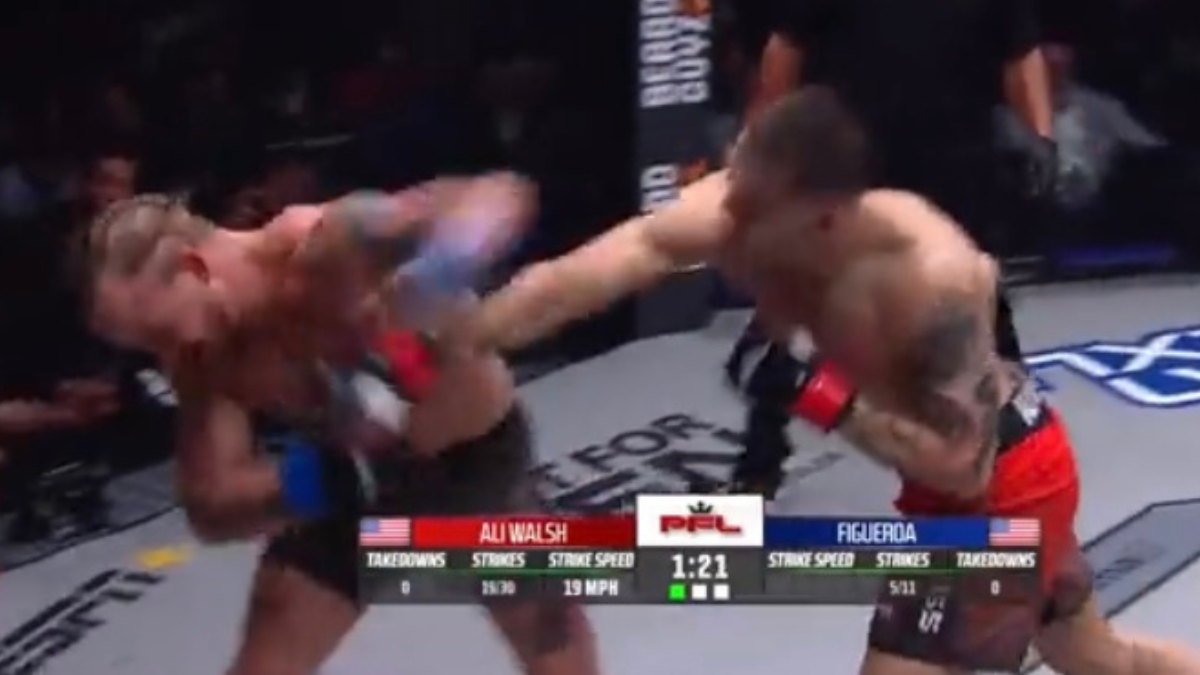 Biaggio Ali Walsh Secures Another First-Round Finish In The PFL
