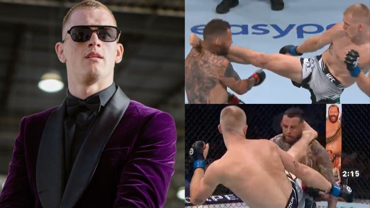 Ian Garry Gets Head Kick Finish Of Daniel Rodriguez - UFC Charlotte ...