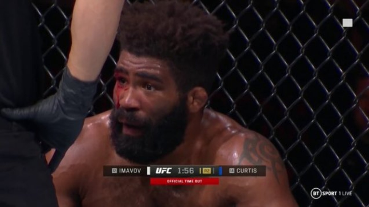 Chris Curtis vs. Nassourdine Imavov Ruled a No Contest After Accidental ...