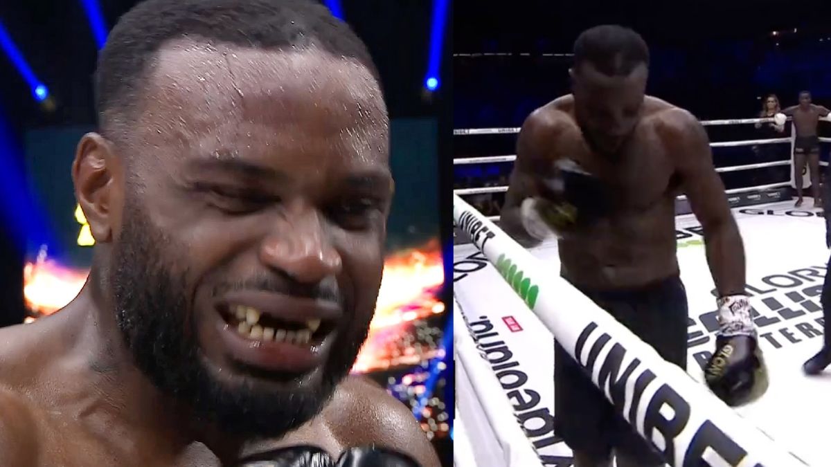 Fighter Loses Front Teeth in Brutal Kickboxing Match Stoppage at GLORY ...