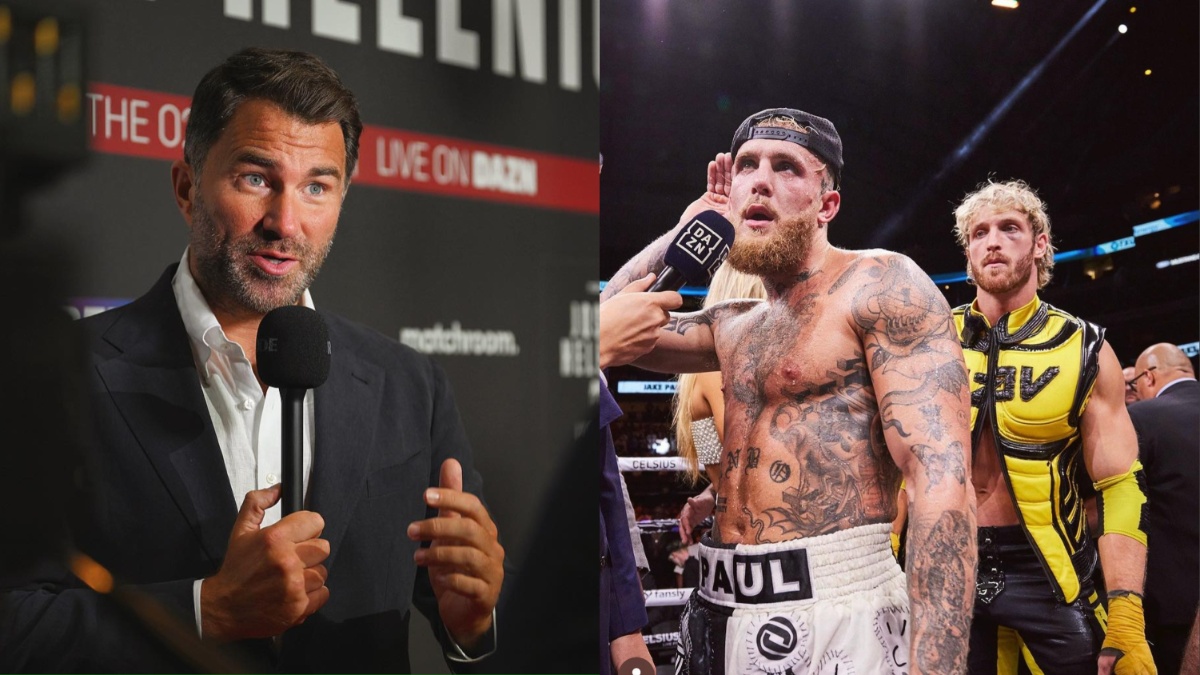 Eddie Hearn Unloads On 'Awful' Jake Paul vs. Nate Diaz Boxing Match ...