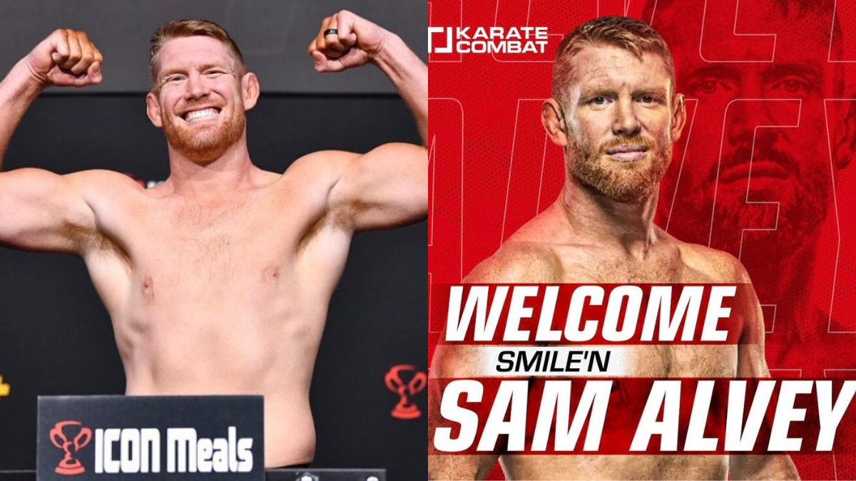 Former UFC Fighter Sam Alvey Signs With Karate Combat