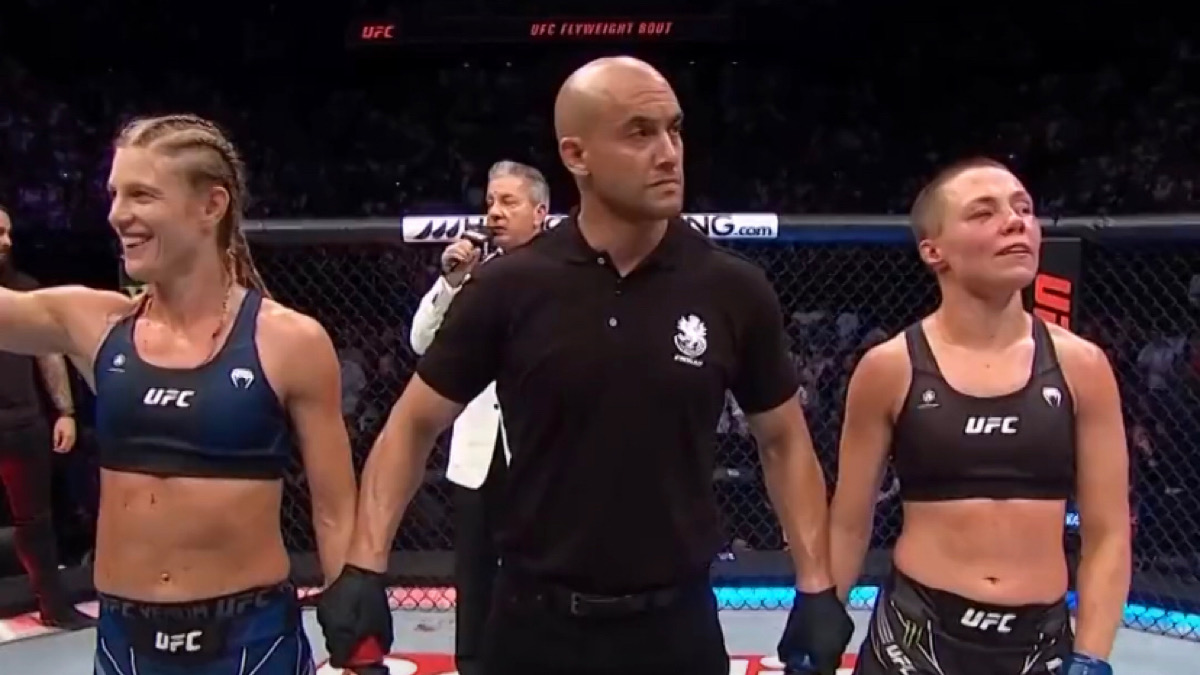 Manon Fiorot Decisions Rose Namajunas, Spoils Flyweight Debut - UFC ...