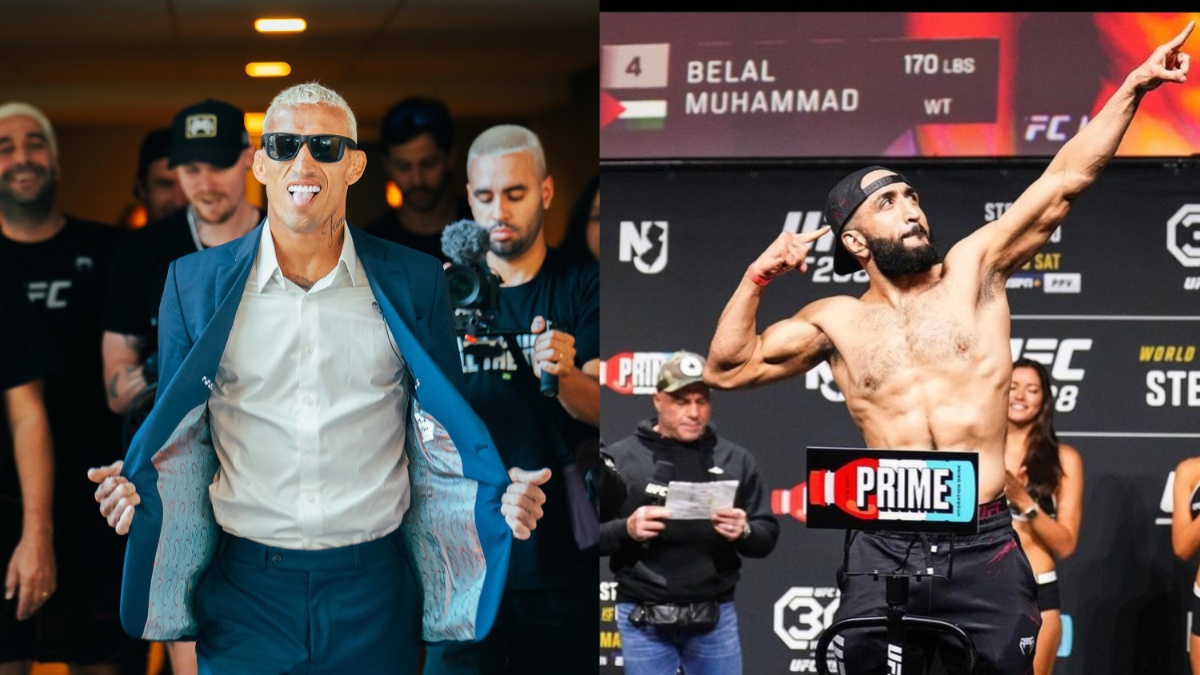 Charles Oliveira Fires Back At Belal Muhammad For Claiming He Didn't ...