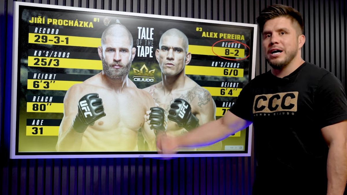 Henry Cejudo Warns Jiri Prochazka About Alex Pereira's 'Nasty' Left ...