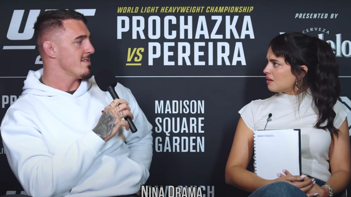 Nina Drama Addresses Sexually Explicit Interview With Tom Aspinall: 'He ...