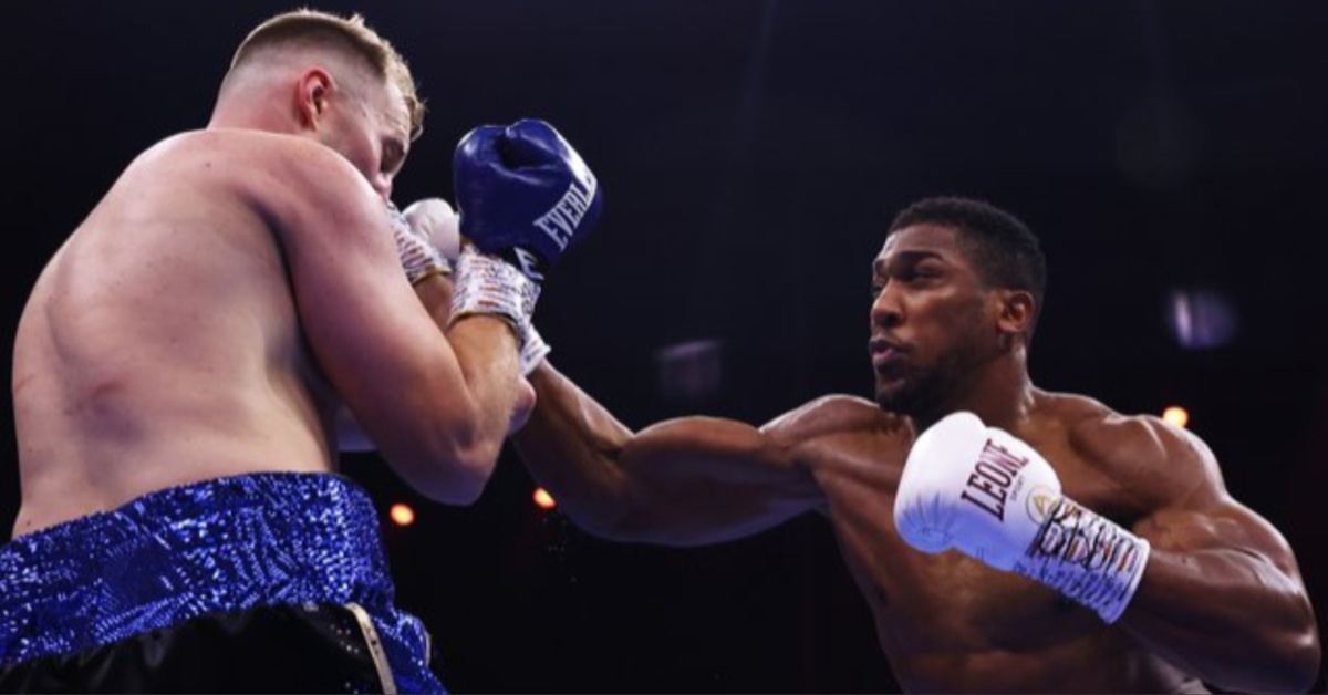 Anthony Joshua TKOs Otto Wallin in the Fifth Round - Joshua vs. Wallin ...