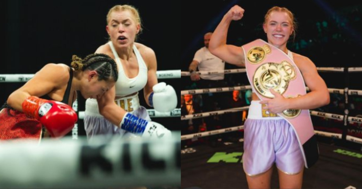 OnlyFans Model Elle Brooke KOs Opponent with Brutal Overhand Right to ...