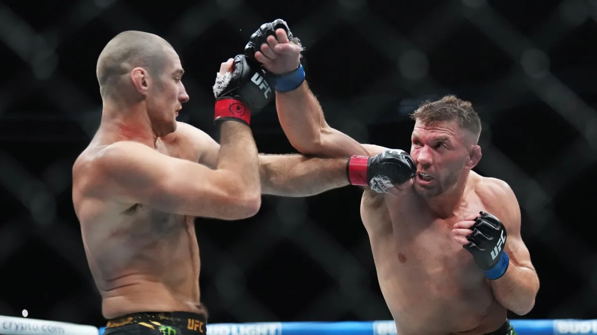 UFC 297: Sean Strickland Thinks Headbutt Caused Cut In Loss, Dricus Du ...