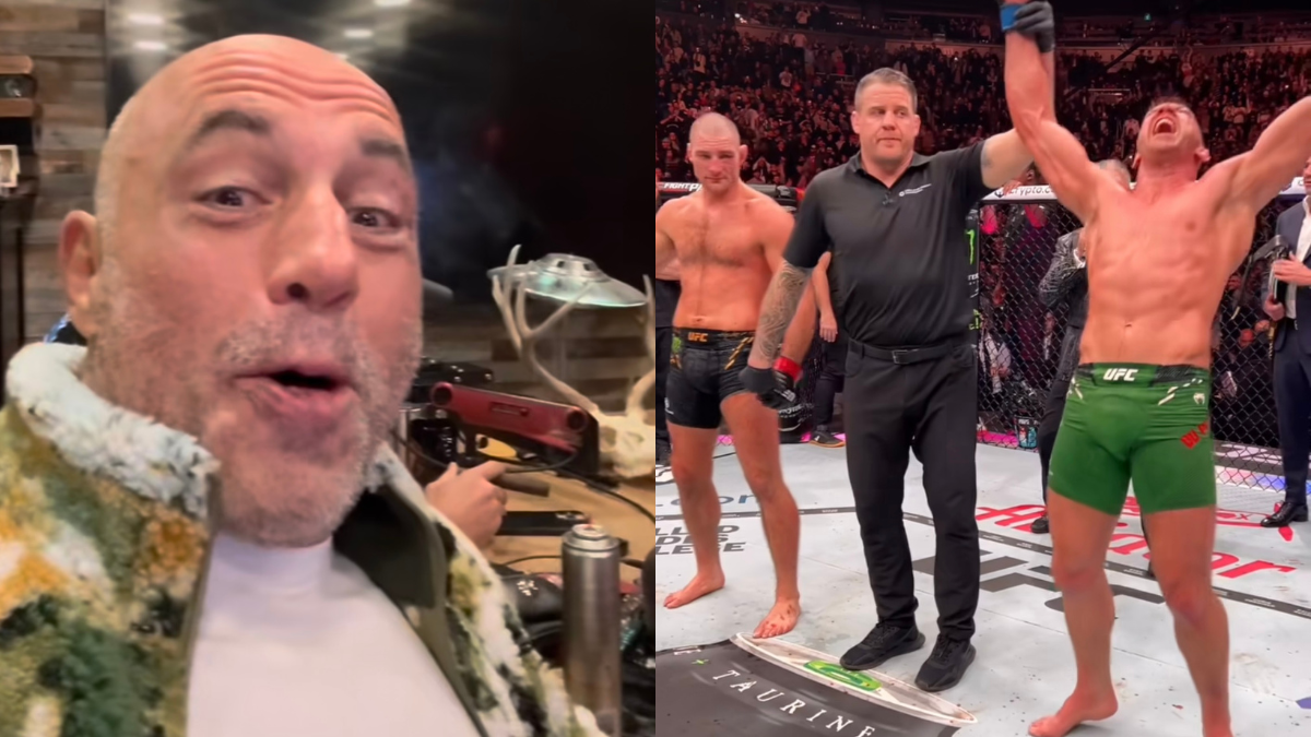 Joe Rogan Surprised By UFC 297 Main Event Result