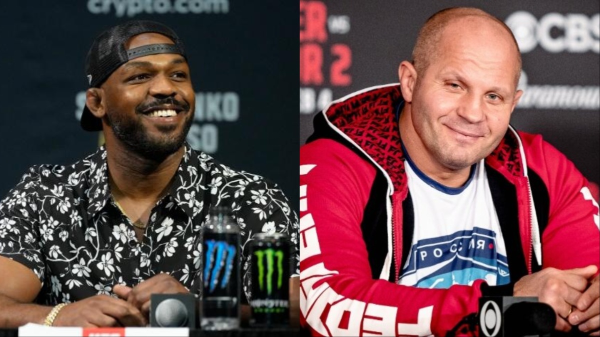 UFC Champion Jon Jones & MMA Legend Fedor Emelianenko Share Wholesome ...
