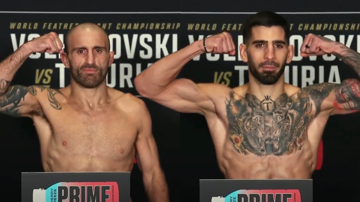 UFC 298 Weigh-In Results: Volkanovski, Topuria On Point For Title Fight ...