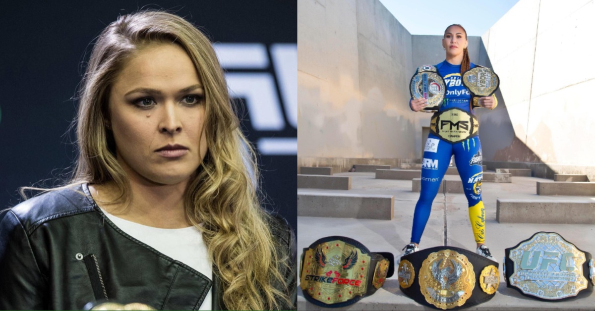 Cris Cyborg Takes Issue with Ronda Rousey Naming Herself the Greatest ...