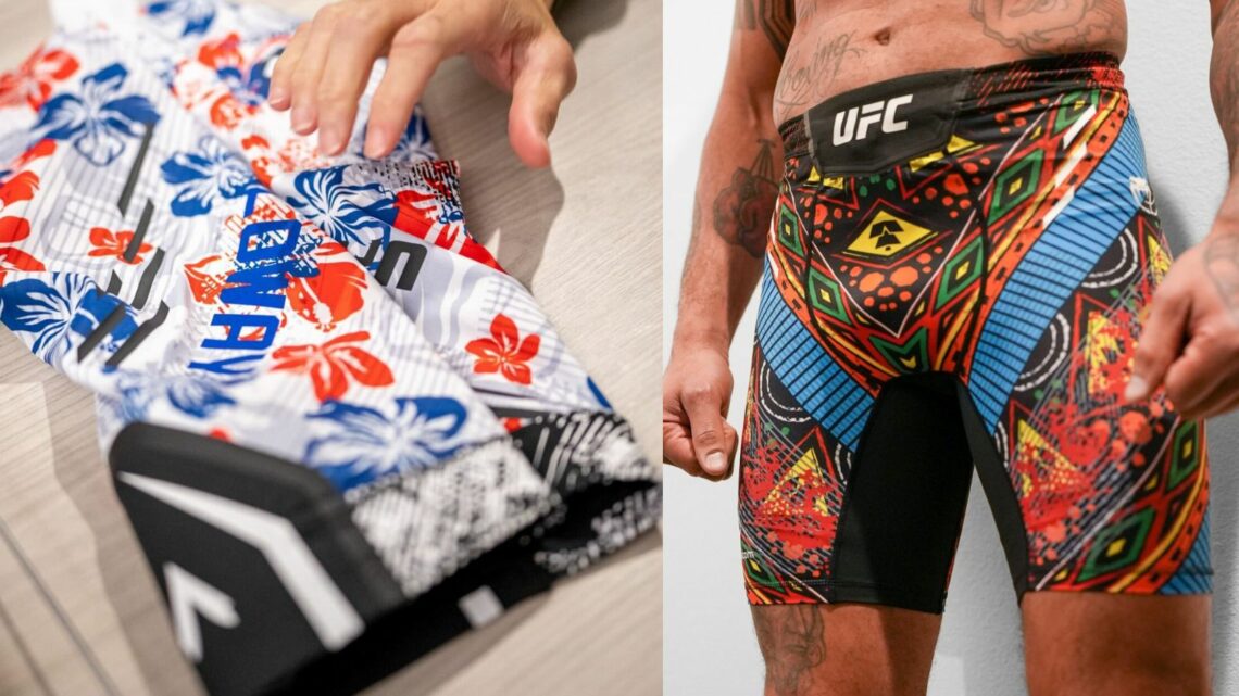 Photos: UFC 300 Custom Trunks For Alex Pereira, Max Holloway, Justin ...