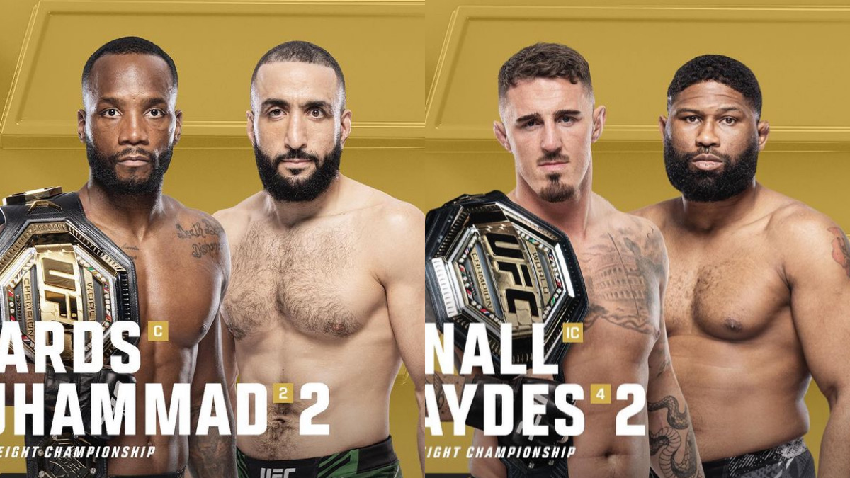 UFC 304 Main Card Revealed With Two Title Fights, Tom Aspinall Reacts ...