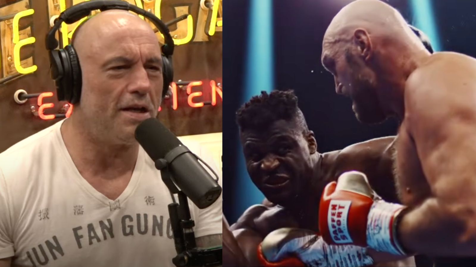 Joe Rogan Speculates Tyson Fury vs. Francis Ngannou Was Fixed, Says ...