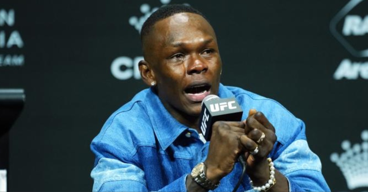 Israel Adesanya Breaks Down in Tears During Intense UFC 305 Press ...